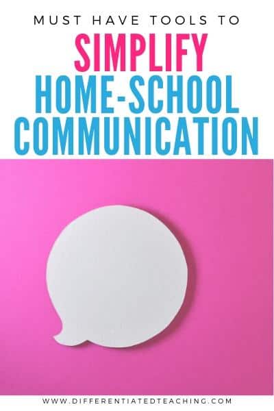 Organize for Better Home-School Communication