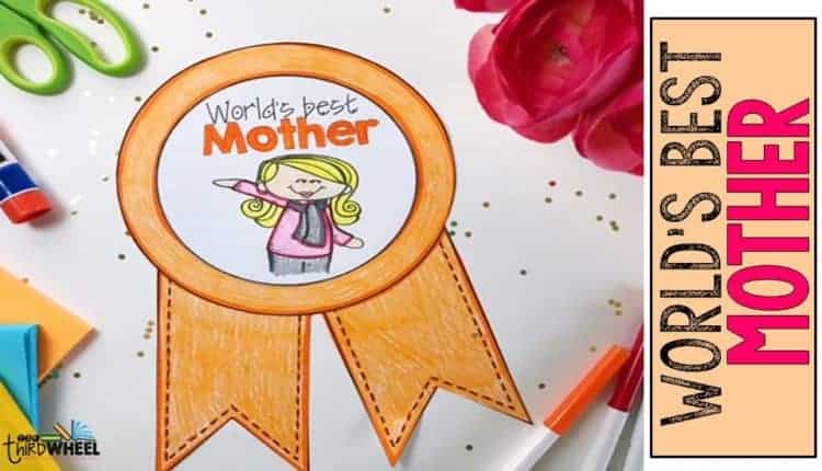 World's Best Mom - A Mother's Day Writing Craft