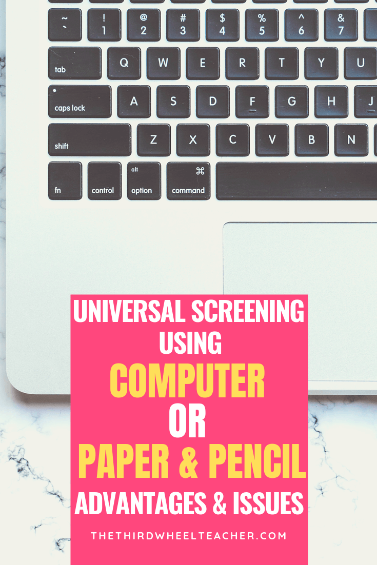A Teacher's Guide to Universal Screening
