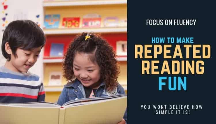 Building reading fluency by making repeated reading fun