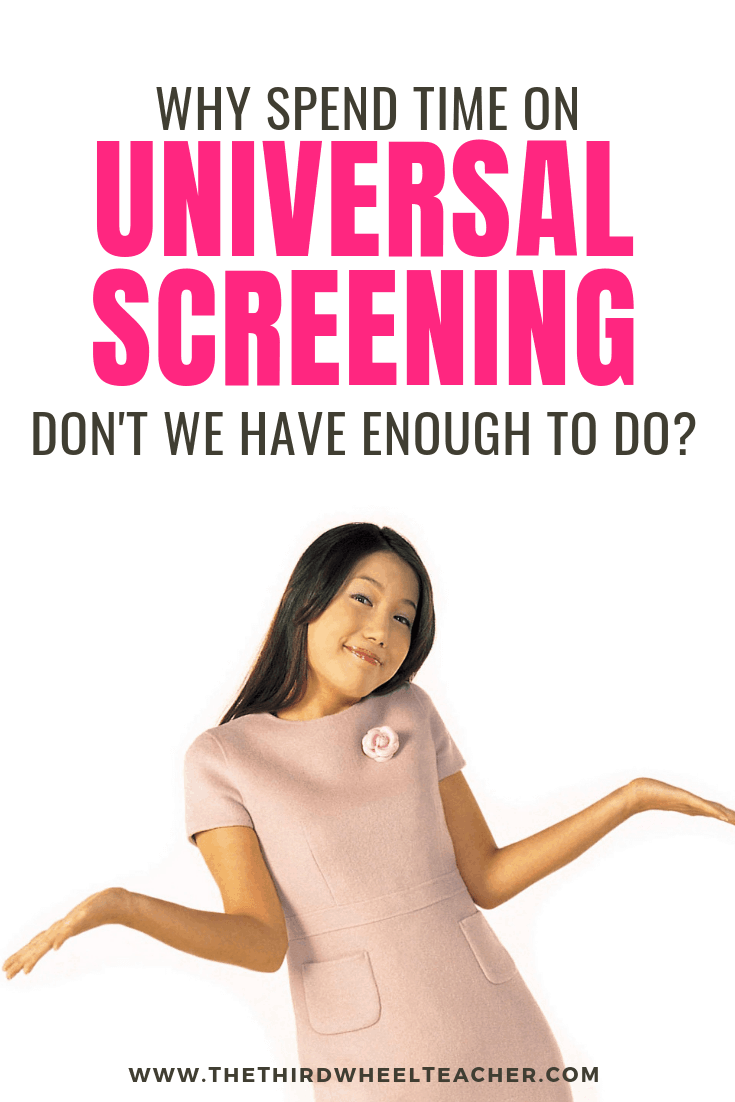 A Teacher's Guide to Universal Screening - Differentiated Teaching
