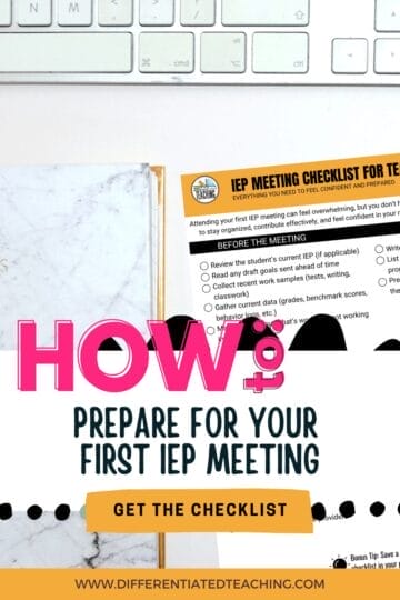 What to Expect at Your First IEP Meeting - A Teacher's Guide