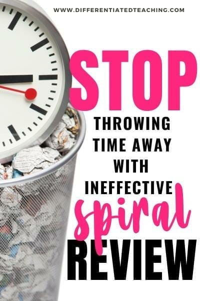 Why you're wasting time doing spiral review & how to fix it