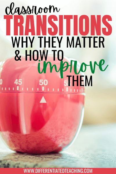 Why transitions are the key to an effective classroom & how to improve