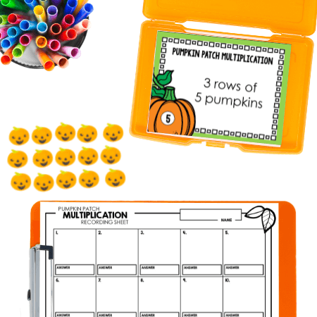 6 Easy Fall Math Stations to Engage Hands-On Learners