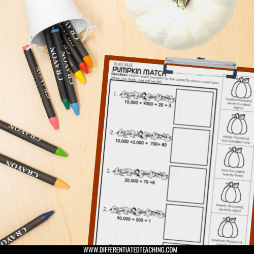 6 Easy Fall Math Stations to Engage Hands-On Learners