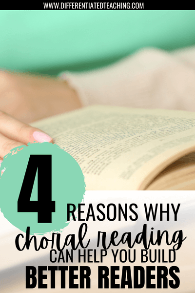 4 Reasons Why Choral Reading is an Effective Teaching Strategy