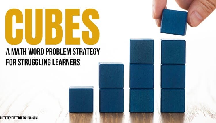 Exploring the Power of the CUBES Math Strategy for Word Problems