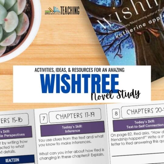 Wishtree Novel Study: Lesson Plans, Resources, & Activities ...